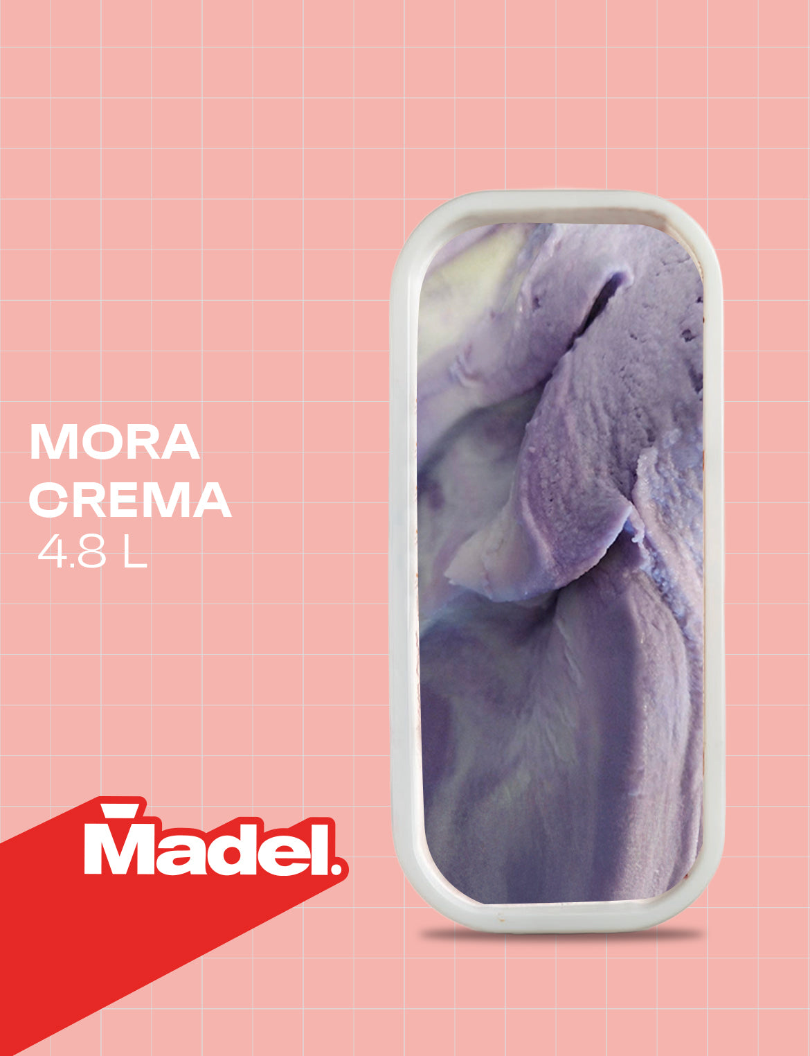 Bacha Mora Crema [4.8L] – Helados Madel